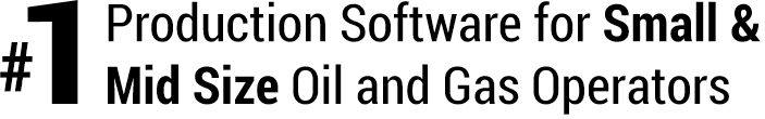 Oil field production software